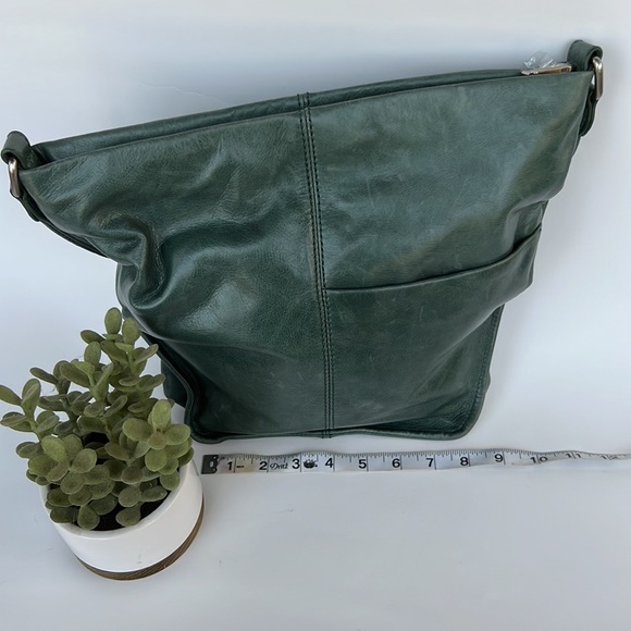 HOBO | Bags | Hobo Green Leather Shoulder Bag | Poshmark